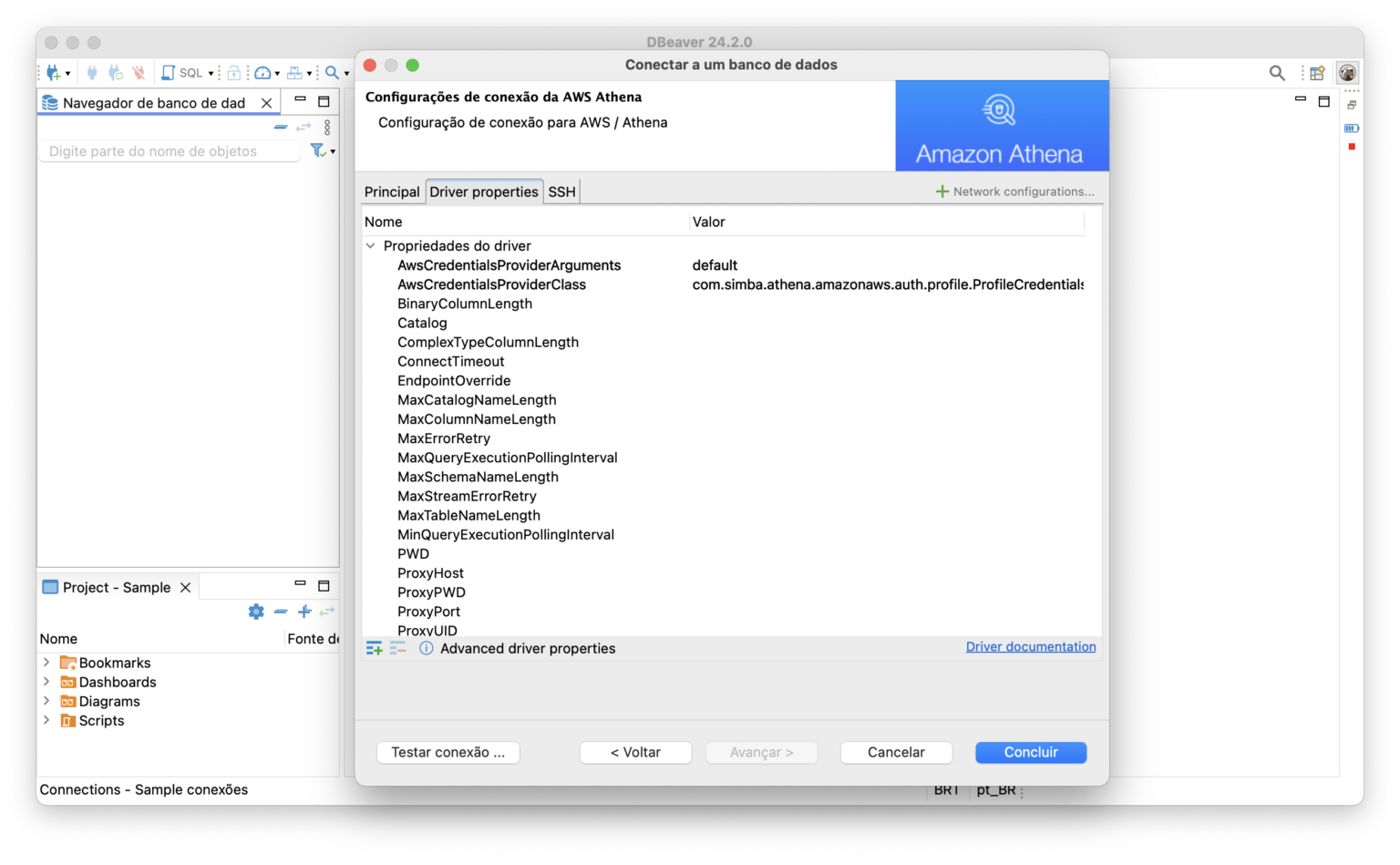 AWS Athena no DBeaver Usando Credenciais do AWS CLI - Marcus Monteiro ...
